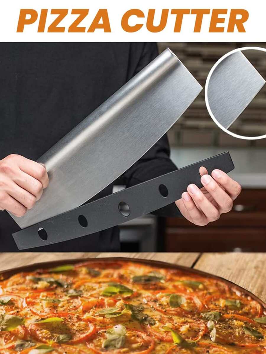 Pizza Peel Aluminum Metal Pizza Paddle - 12 x 12 inch. Pizza Cutter ...