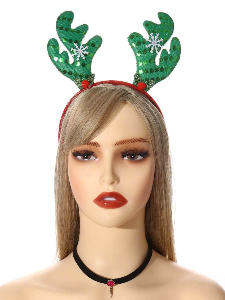 One piece unisex christmas headband, party masquerade head accessory ...