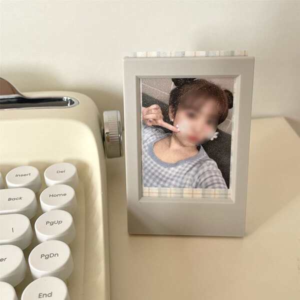 Ins Candy-colored Plastic Polaroid Photo Frame, 3-inch Mini Photo ...