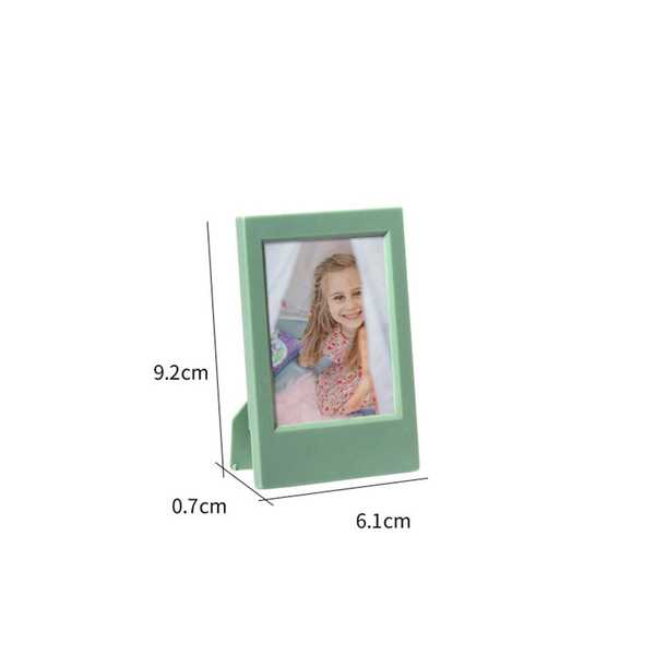 Ins Candy Colored Plastic Polaroid Frame 3-inch Standing Photo Rack For ...
