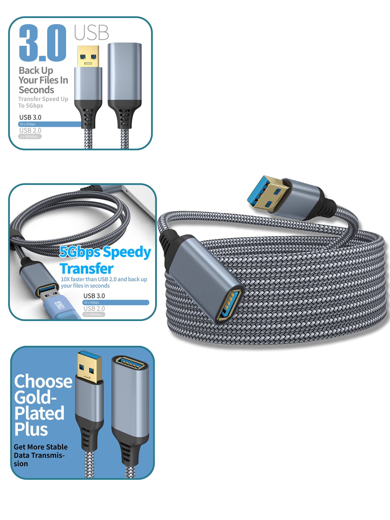 USB To USB Computer Cable | SHEIN USA