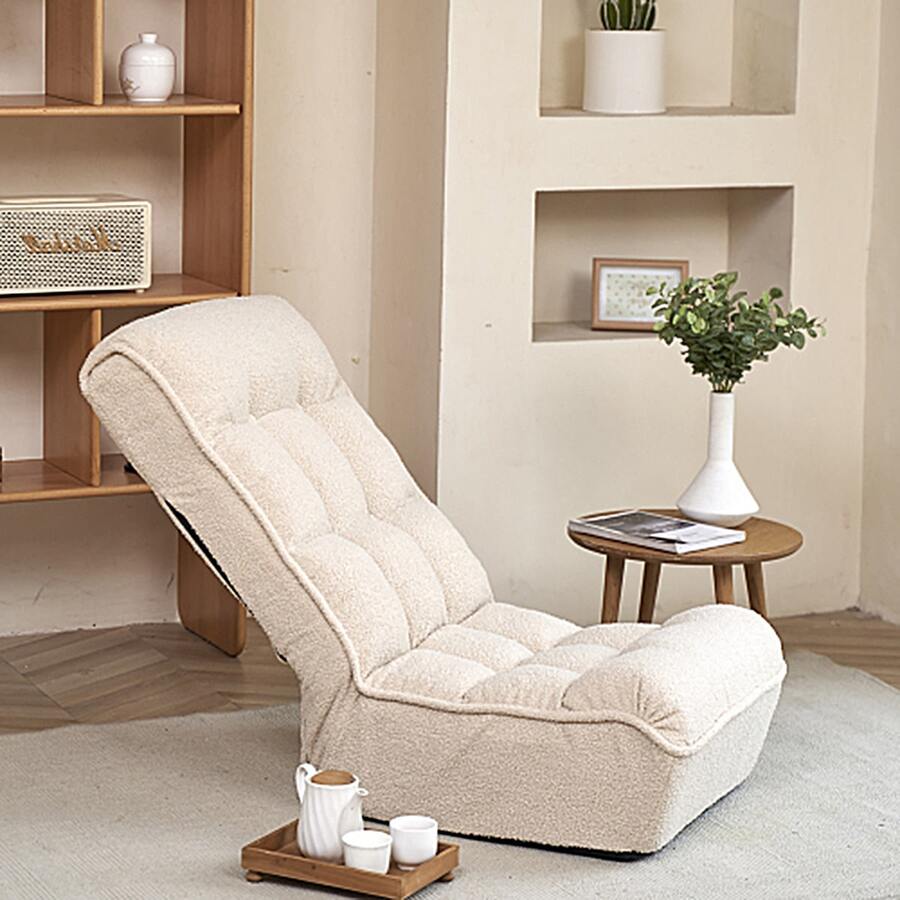 SINLOOG Single sofa reclining chair Japanese chair lazy sofa tatami ...