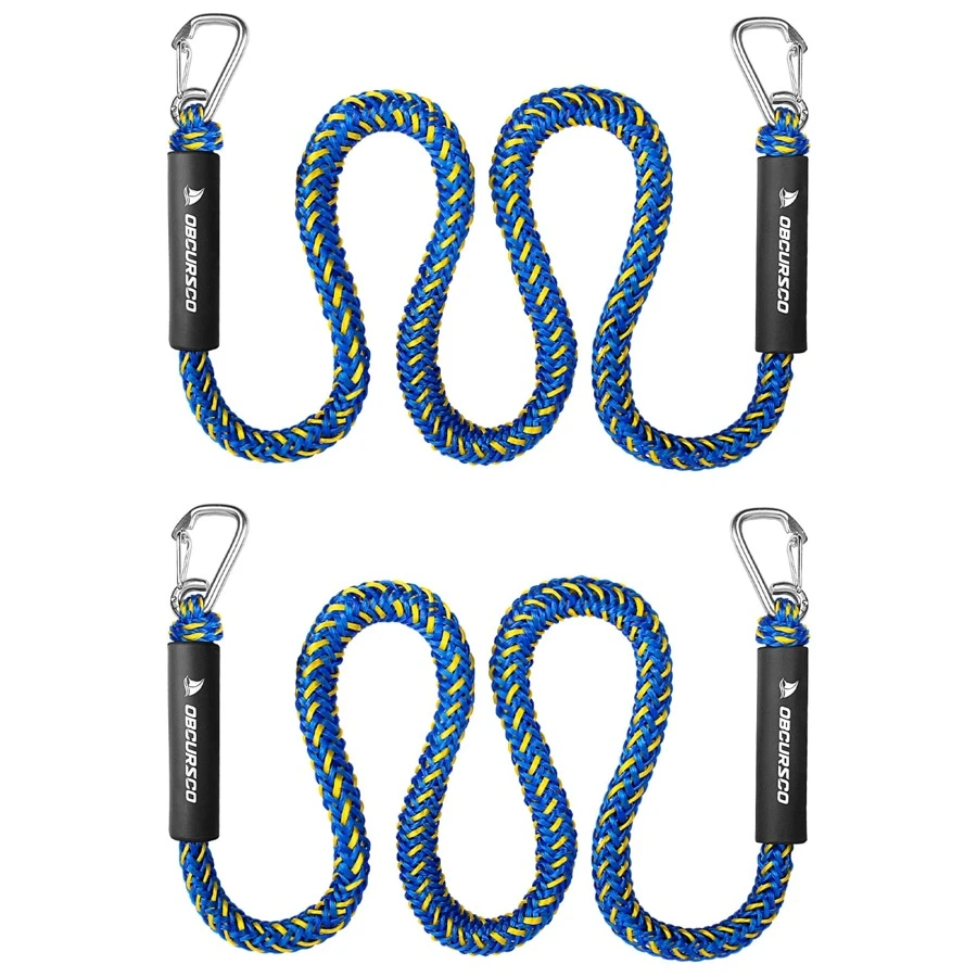 Bungee Dock Line, Jet Ski Dock Line with Double 316 Stainless Steel ...