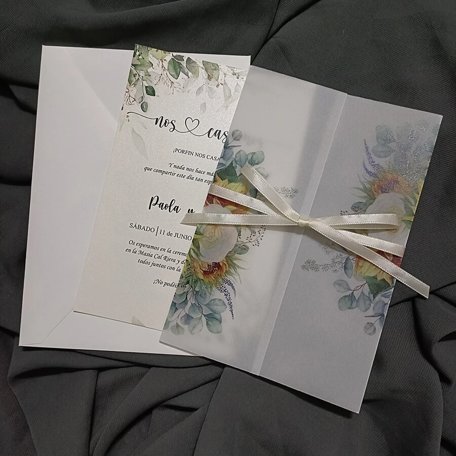 sunflower wedding invitation card | SHEIN USA