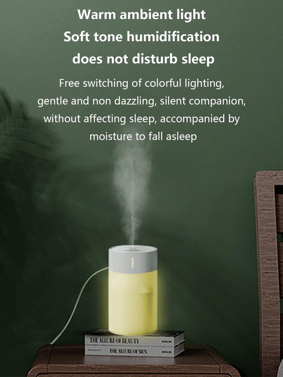 Small Desktop/car Air Humidifier With Ambient Light And Usb ...