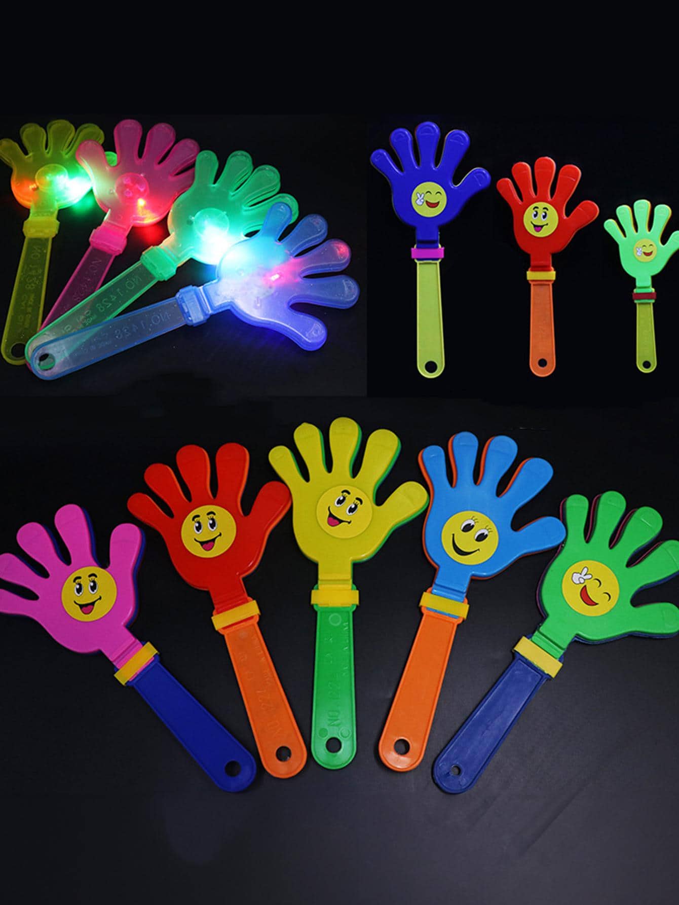 1pc Random Color Plastic Toy Clapper Hand For Infants | SHEIN USA
