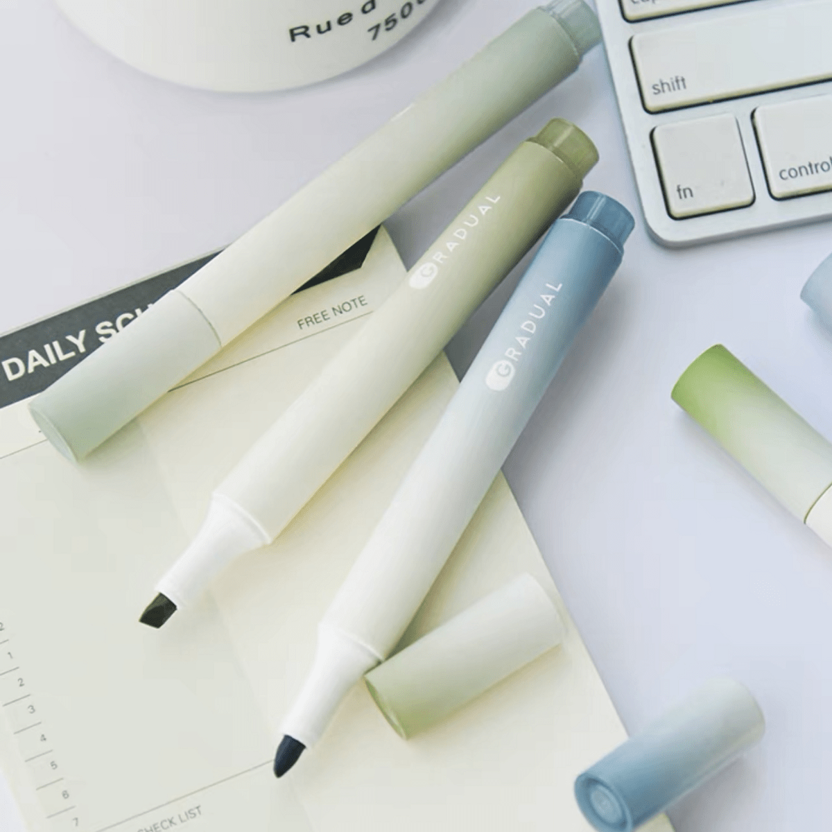 Green Bean Sherbet Series Marker Pen | SHEIN USA