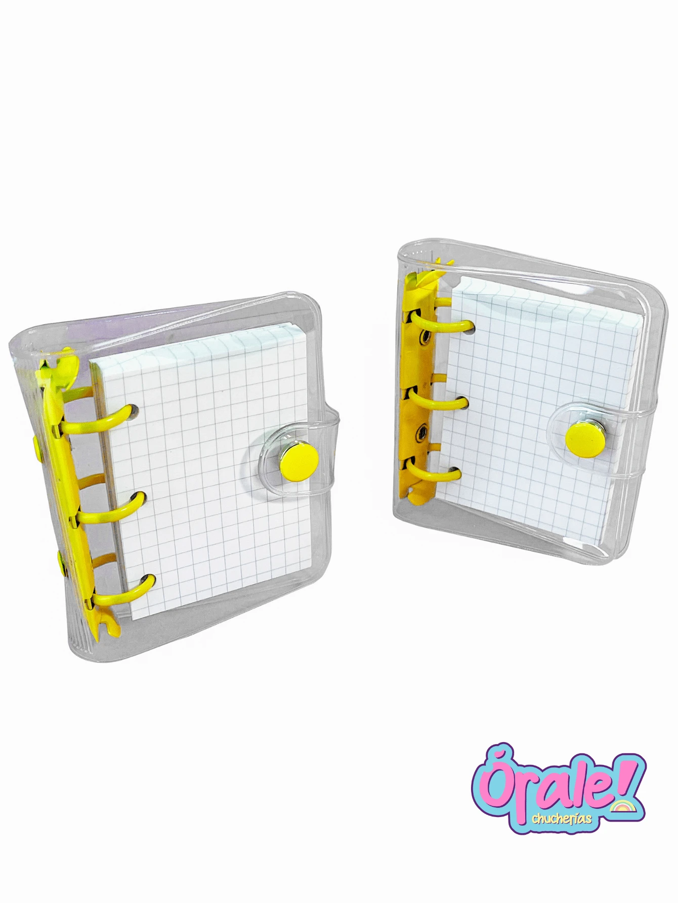 Mini Grid Notebook With Individual Transparent Cover | SHEIN Nederland