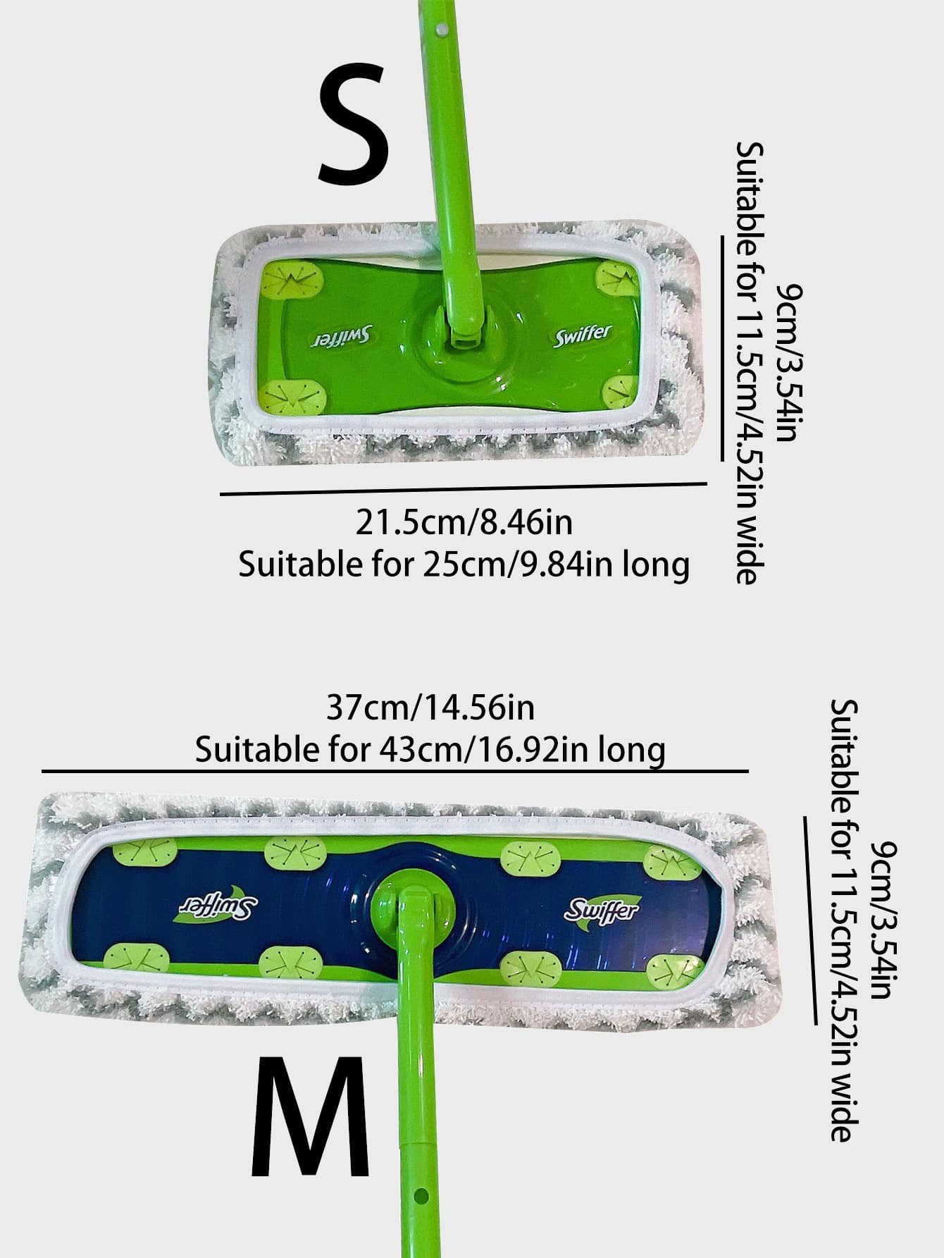 Sponge Replacement Cloth Cover For Household Wet & Dry Spin Bathroom ...