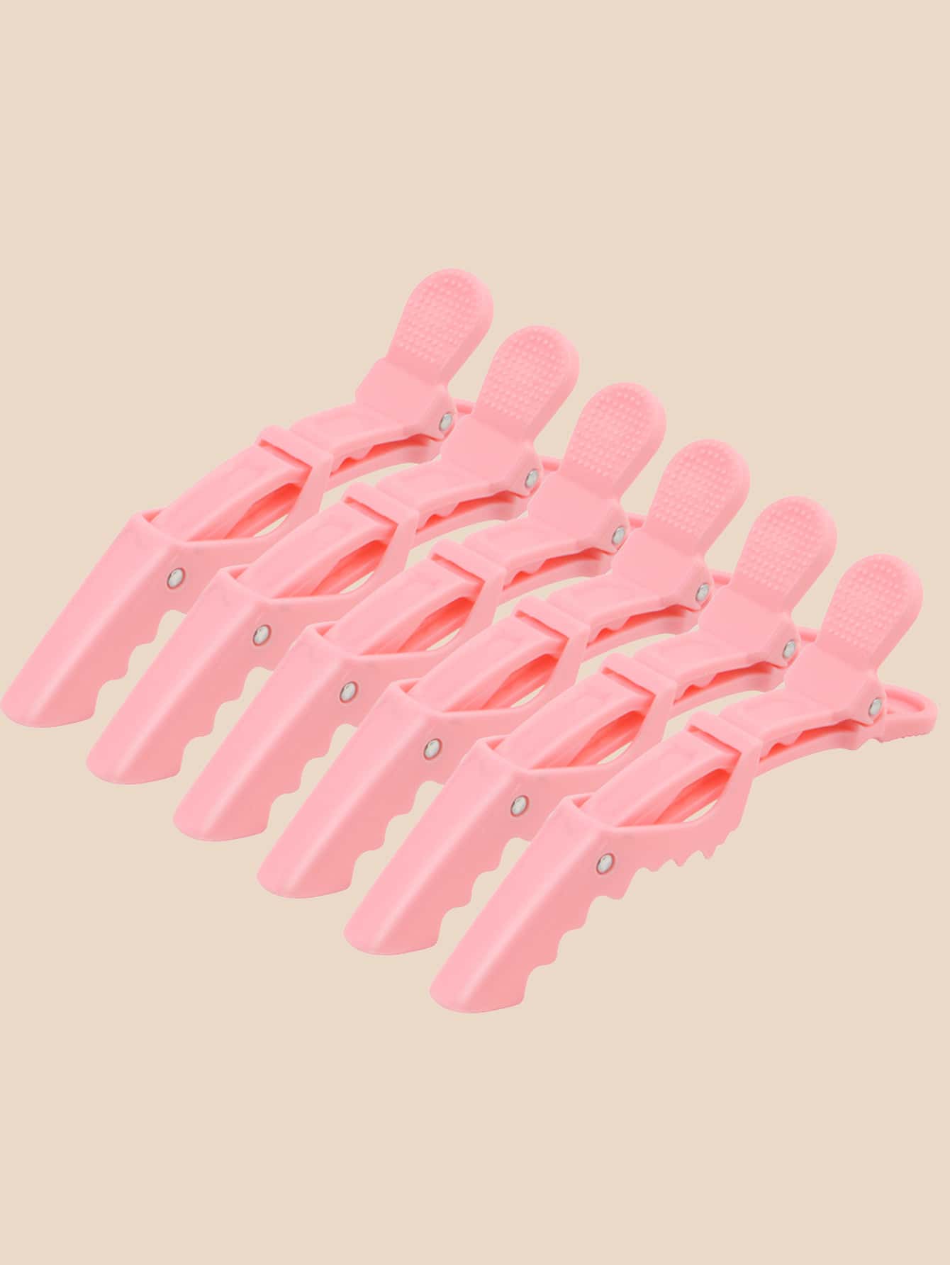 6pcs Crocodile Alligator Hair Clips Salon Styling Sectioning ...