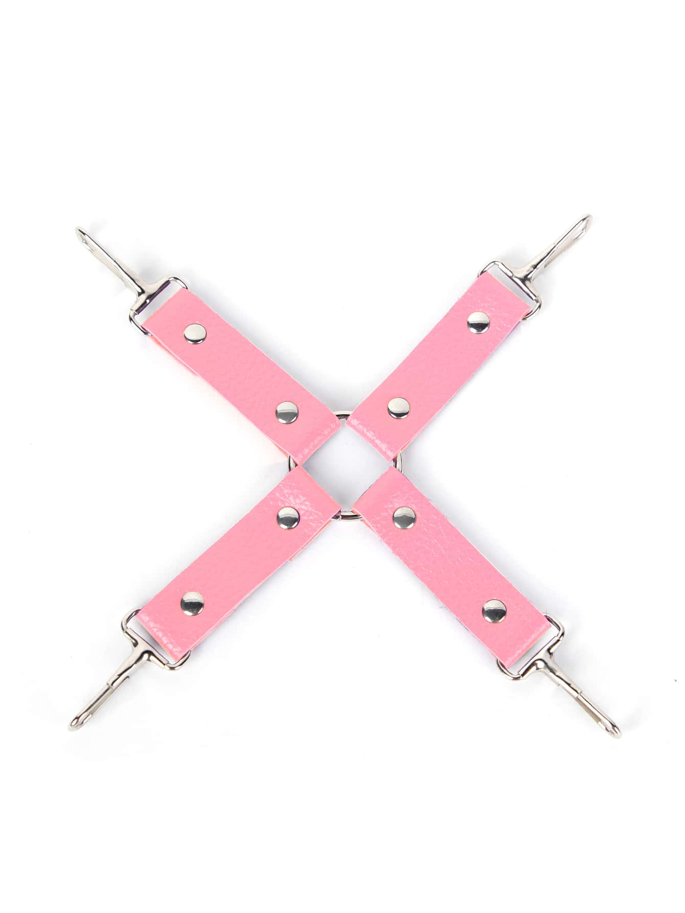 1 Set 10 Pcs Set Of Ladies Leather Pink Bondage Kit Bdsm Kits Mouth Plug Nipple Clip For Fun