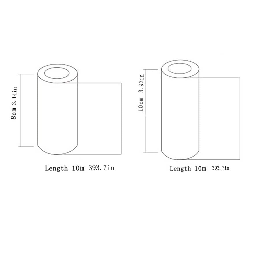 1 Roll Of Transparent Mousse Cake Collar, Hard Plastic Cake Border ...