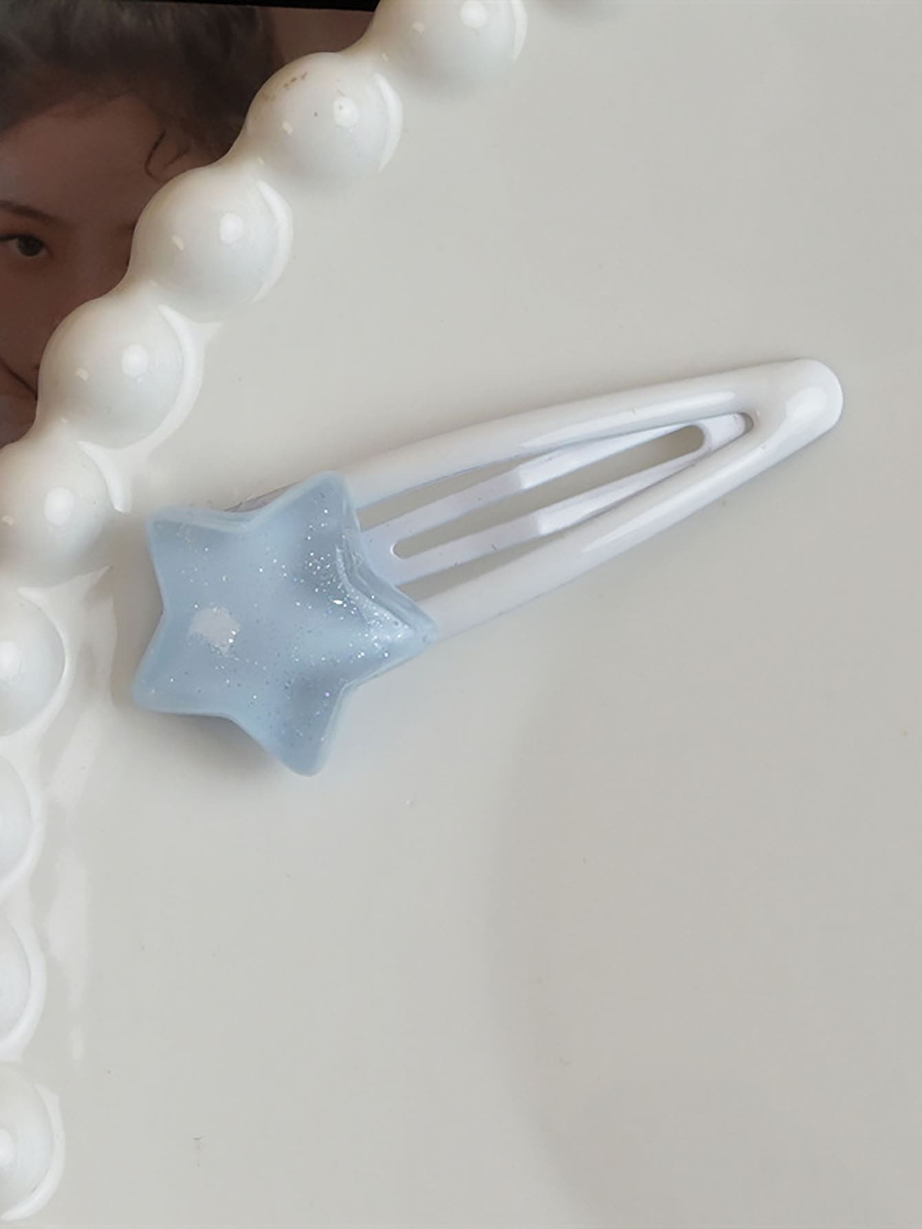 4pcs Cute And Personalized Girl's Star And Water Drop Hair Clip for ...