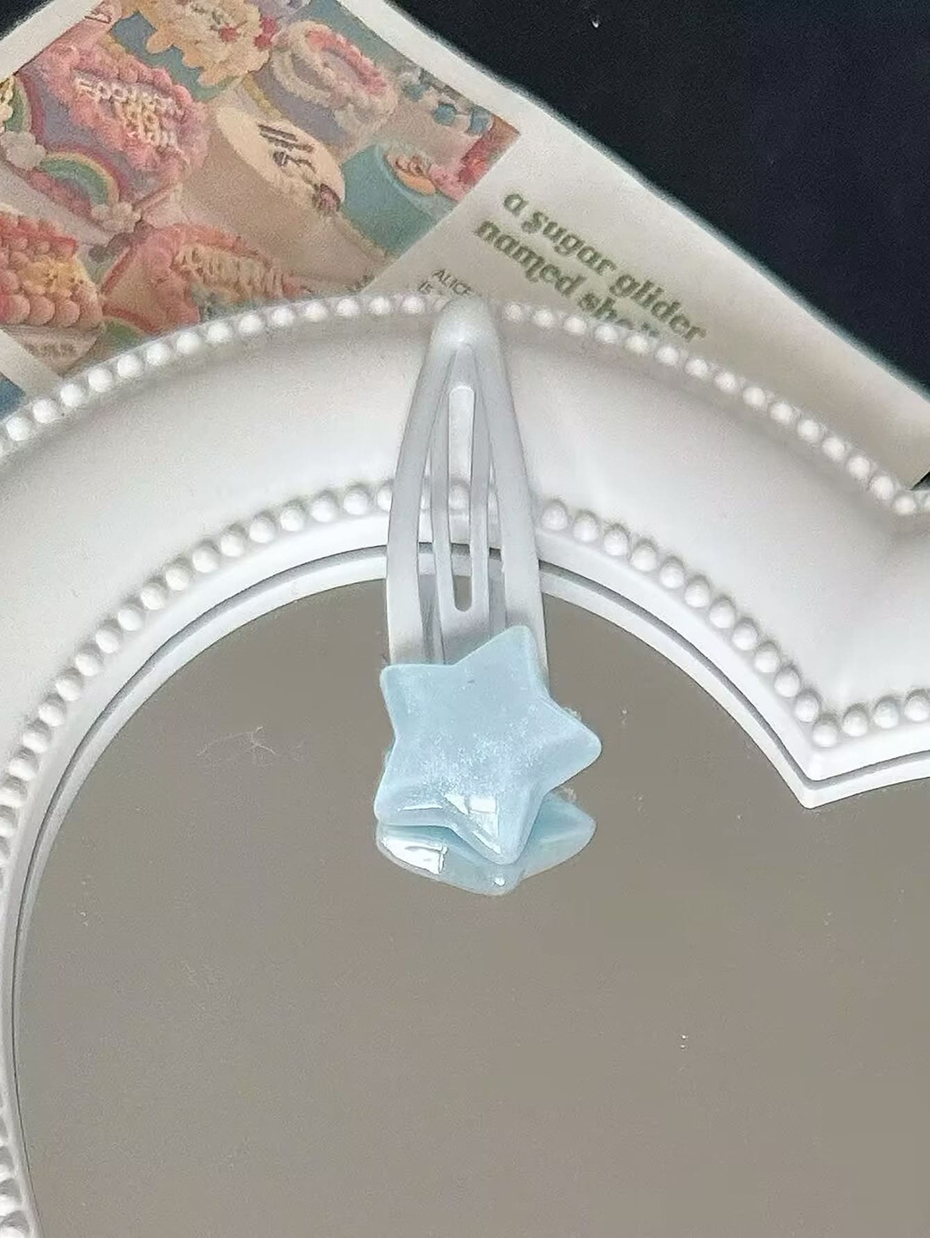 4pcs Cute And Personalized Girl's Star And Water Drop Hair Clip for ...