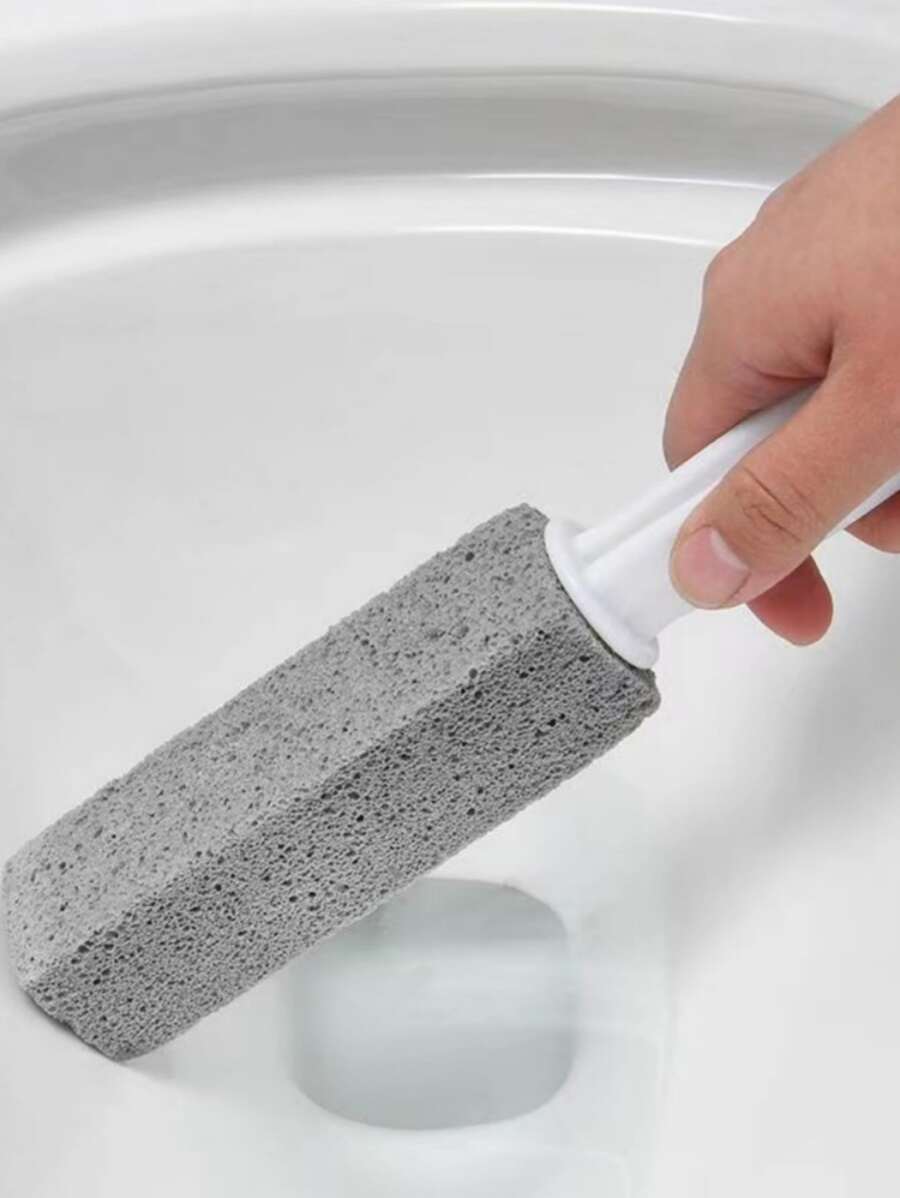 Pumice Stone for Toilet Bowl Cleaning,Scouring Stick with Handle,Cleans ...