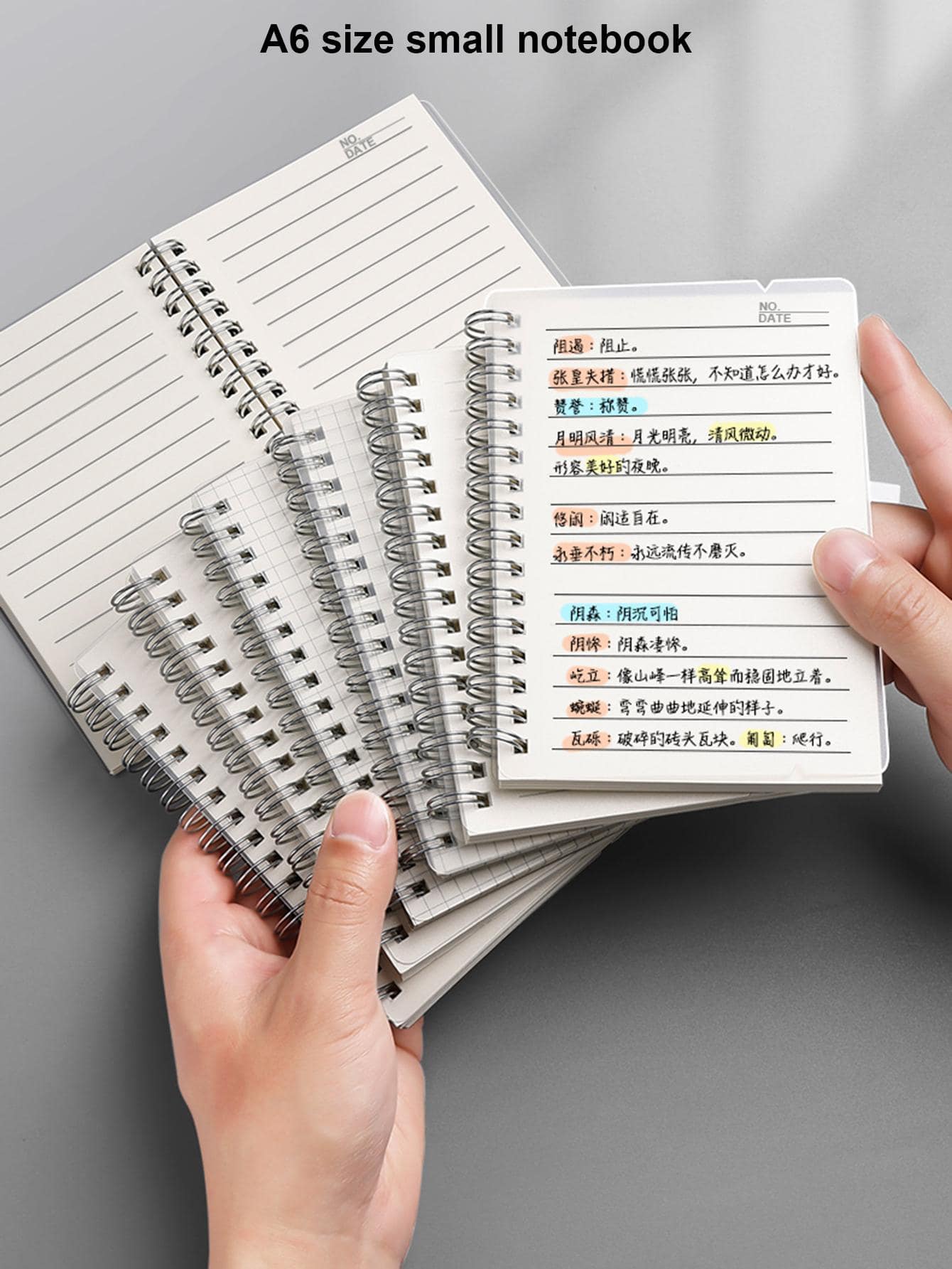 1pc Minimalist Coiled Notebook | SHEIN EUR