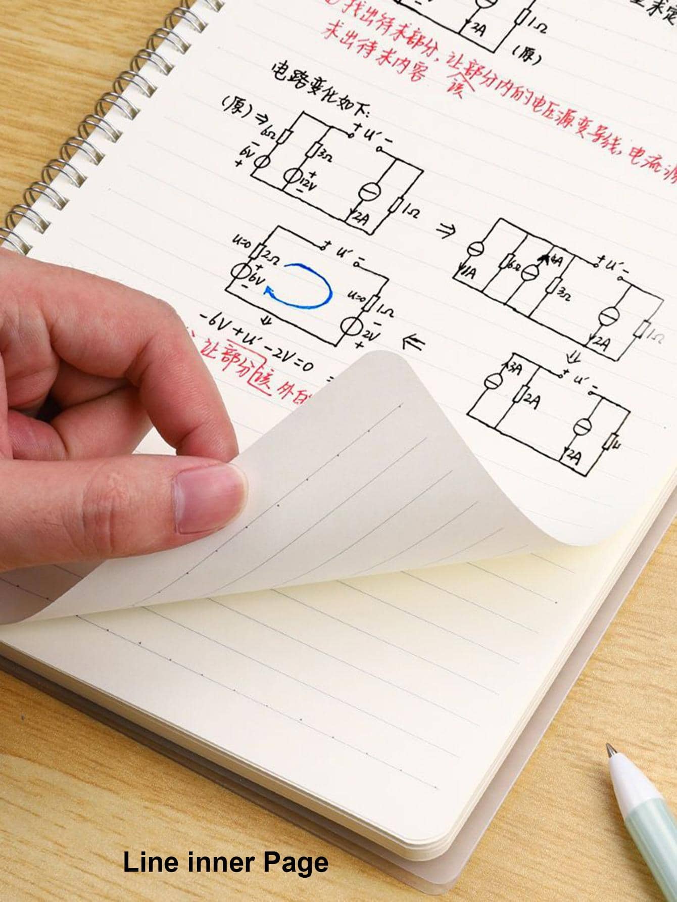 1pc Minimalist Coiled Notebook | SHEIN EUR