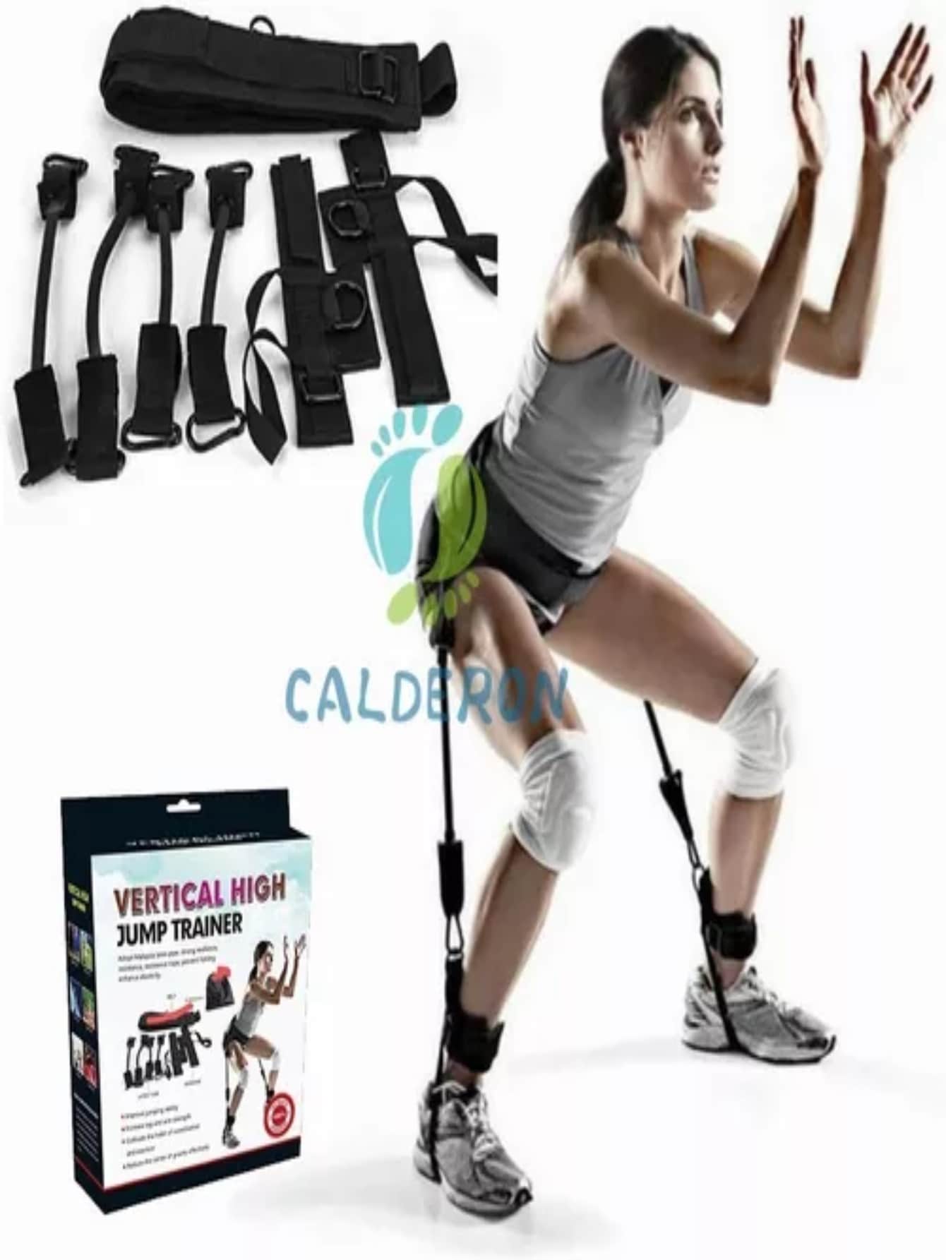 Garter Kit Exercise At Home Resistance Vertical Jump Exercise Leg ...