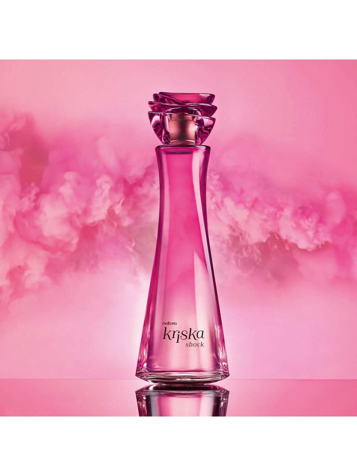 Perfume Kriska Shock Feminino - Desodorante Colonia Natura - 100ml