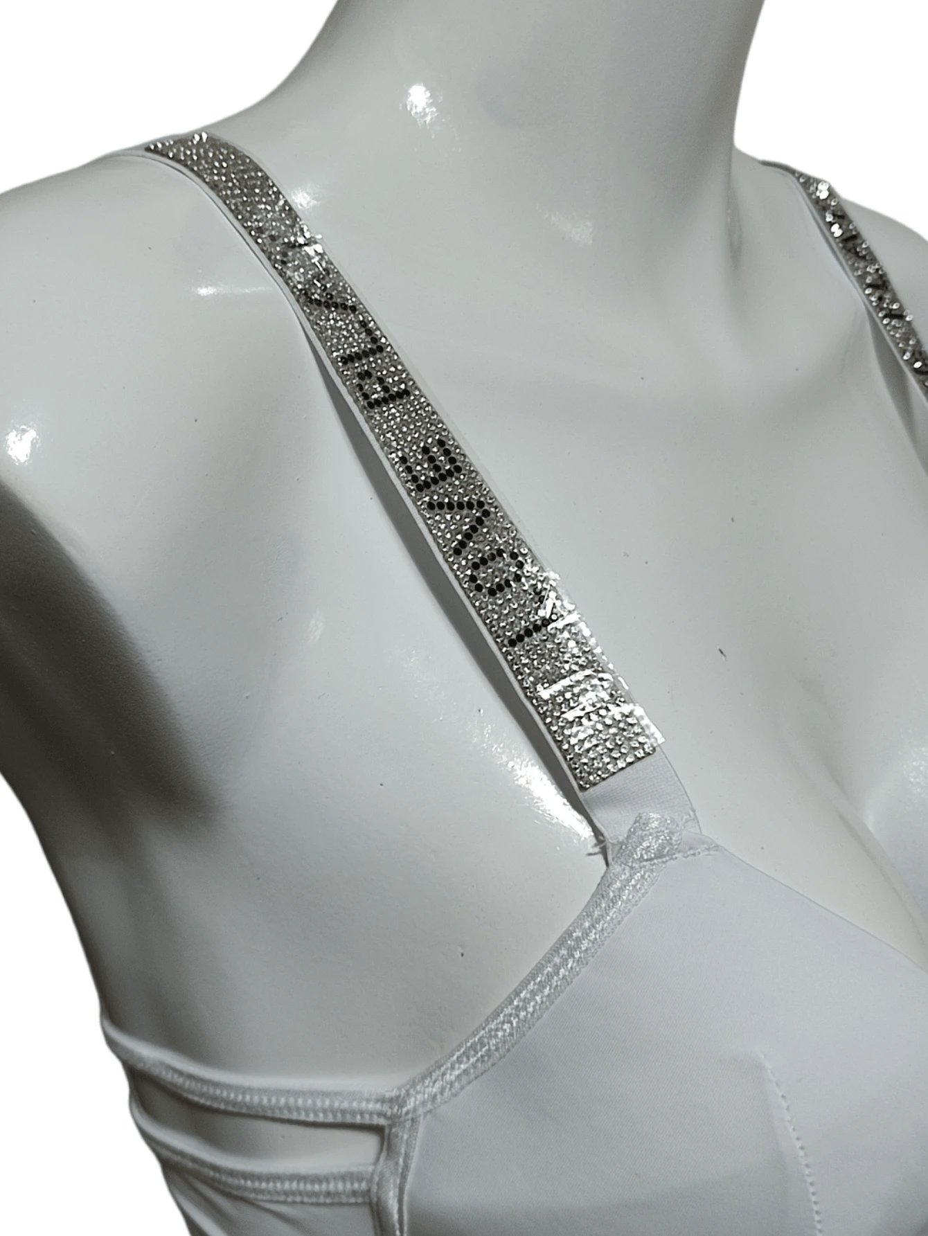 Set de Lencería Con Pedrería, Coordinado Tanga y Brasier Para Dama ...