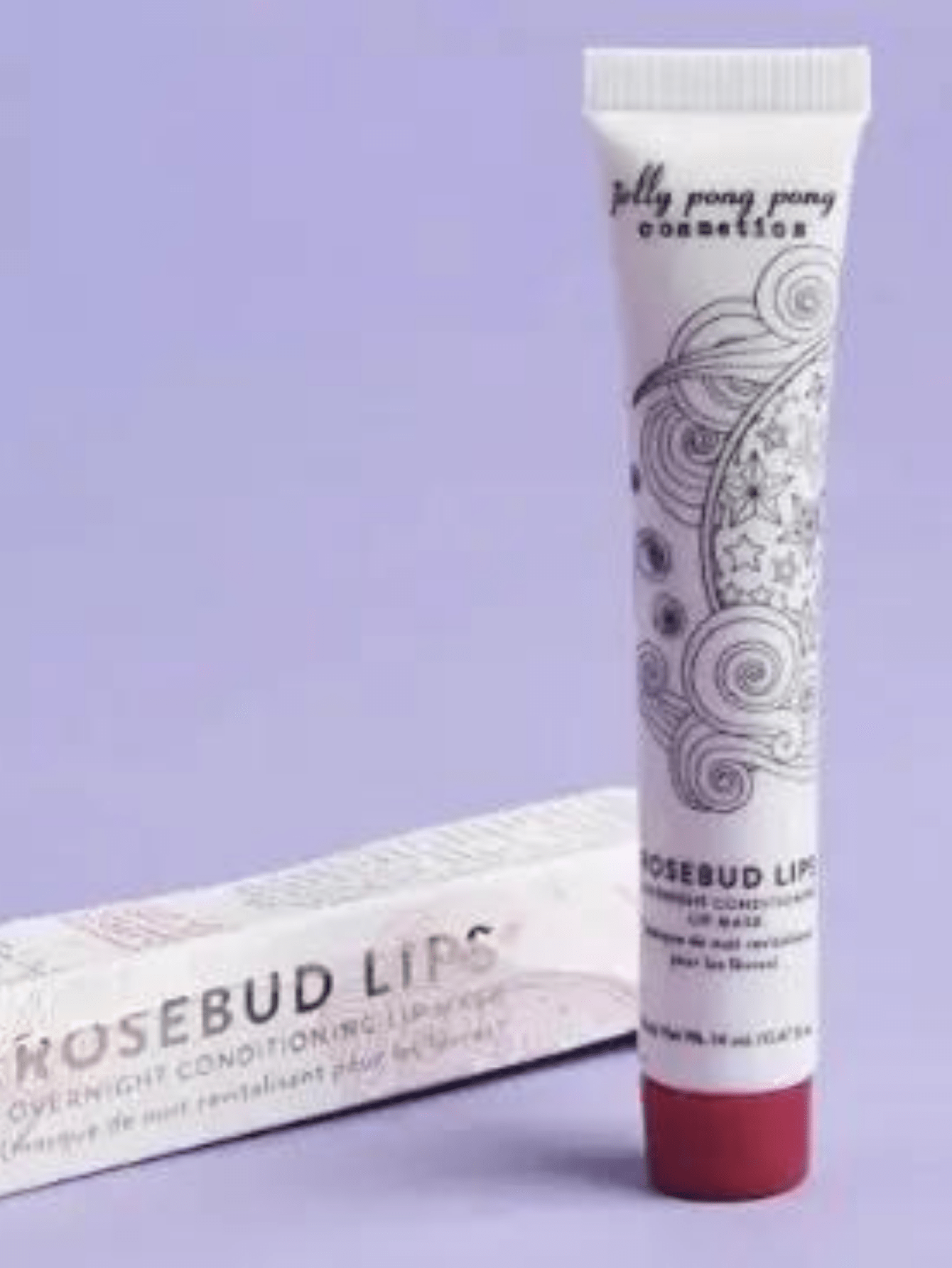 JELLY PING PONG Rosebud Lip Overnight Conditioning Lip Mask Care Balm ...