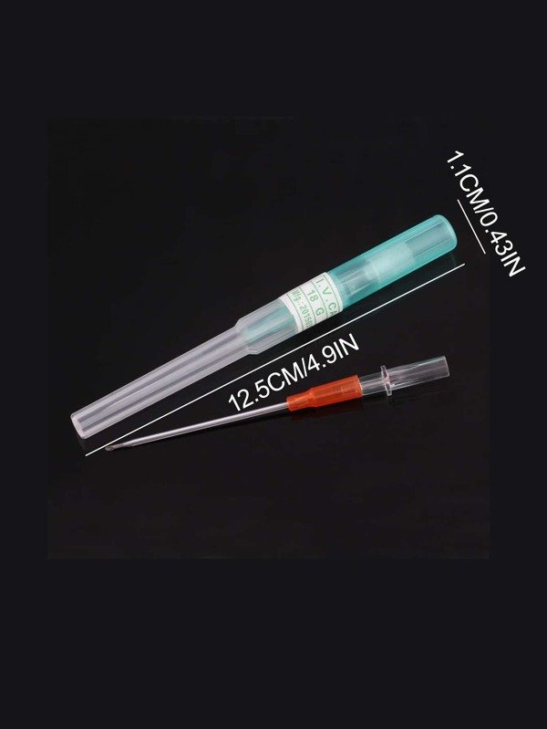 Single-use Piercing Needle With Stainless Steel Catheter For Western ...