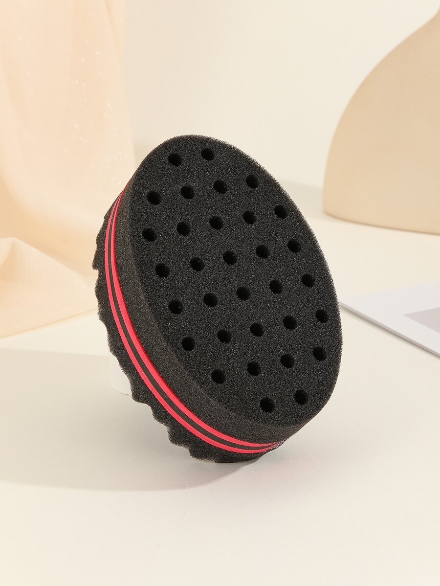 1pc Sponge Hair Styling Tool With Small Holes For Hair Twisting, Magic ...
