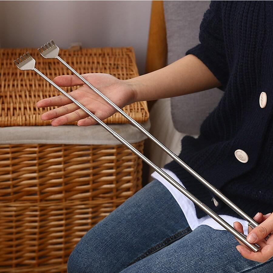 1PC Scratch back Scratcher Old Head Music retractable portable ...