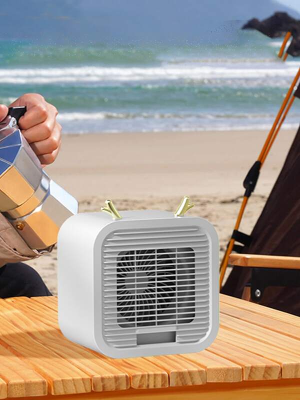 Portable Mini Air Conditioner Fan For Desk, Office And Dormitory, Usb ...