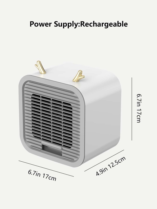 Portable Mini Air Conditioner Fan For Desk, Office And Dormitory, Usb ...