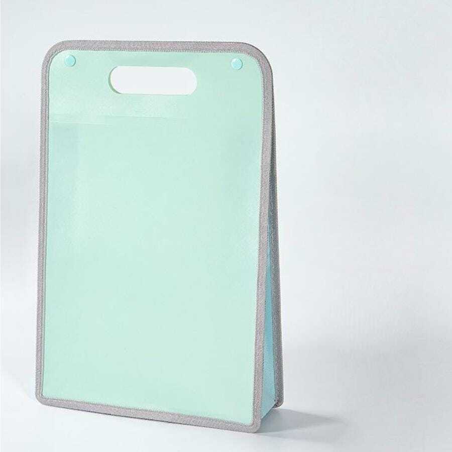 1pc A4 Vertical Handheld Document Bag, 3d High Capacity Exam Paper ...