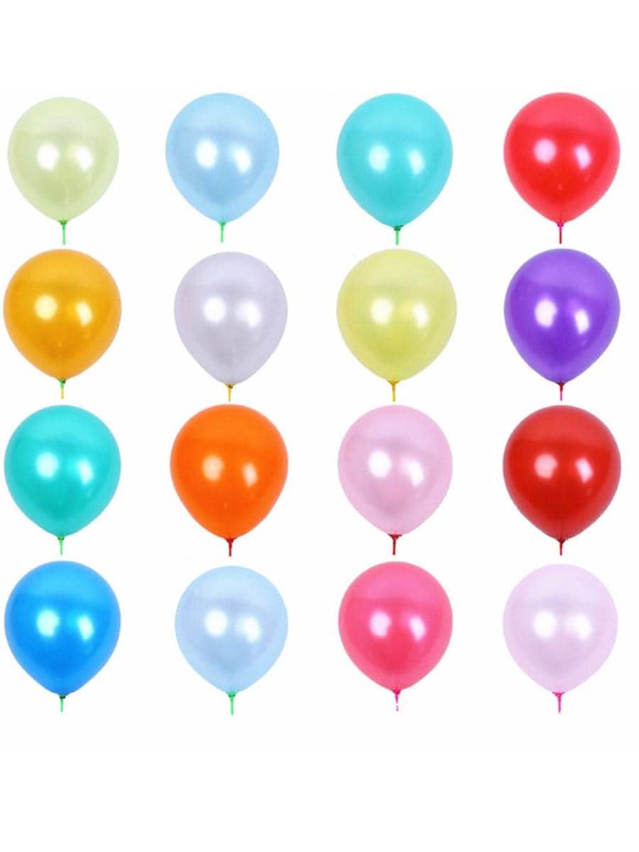 20pcs/pack 1.8g Pearlized Latex Balloons In Pink Color, 10 Inches ...