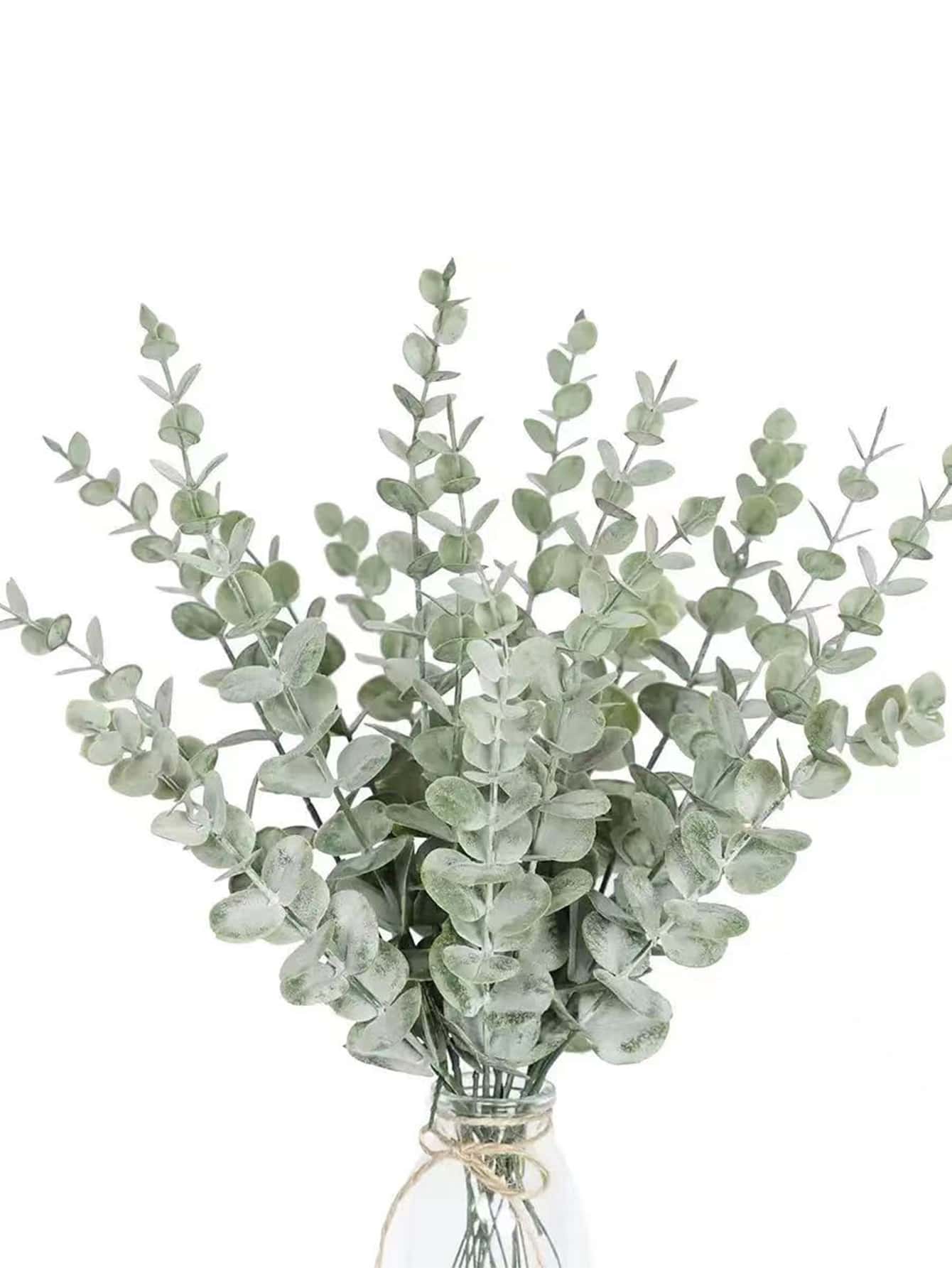 15 bunches of green simulation plants | SHEIN USA