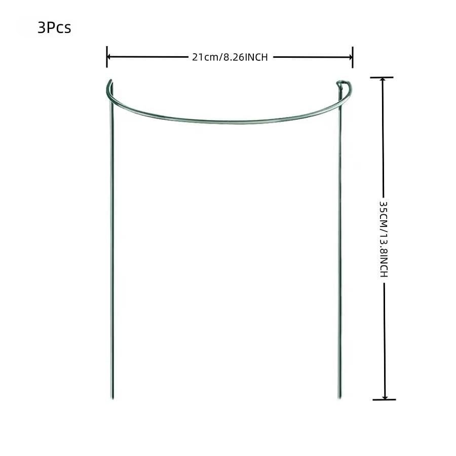 3pcs Garden Plant Support Stake, Plant Support Frame, Plant Support ...