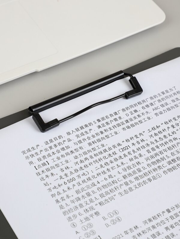 A4 Folder, With Horizontal And Vertical Clip For Documents, Papers ...
