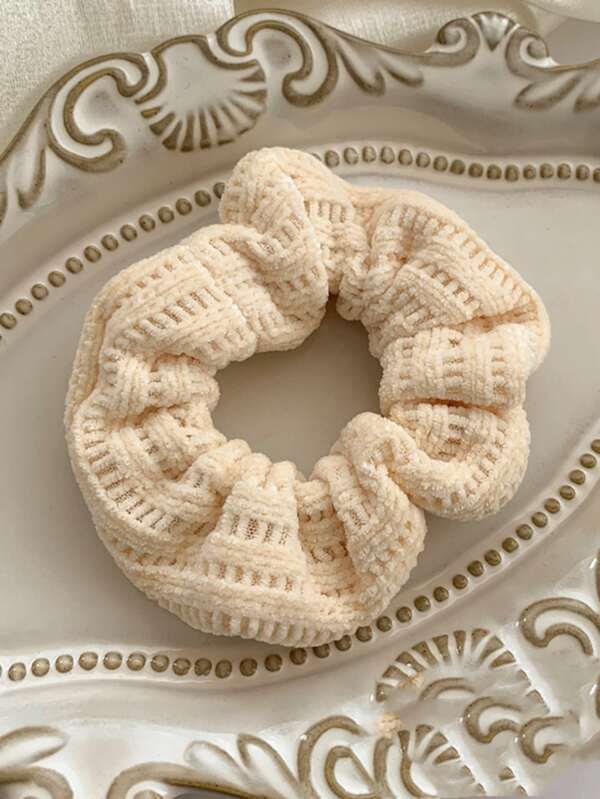 7pcs Solid Color Big Scrunchies | SHEIN UK