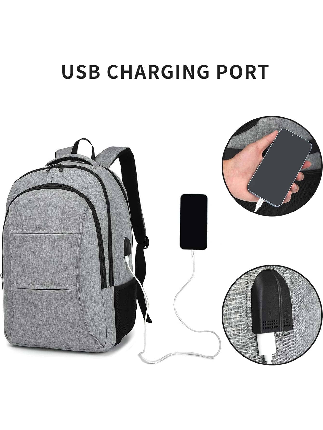 Travel Backpack For Men,17.3 Inch Laptop Backpack Carry On Backpack ...