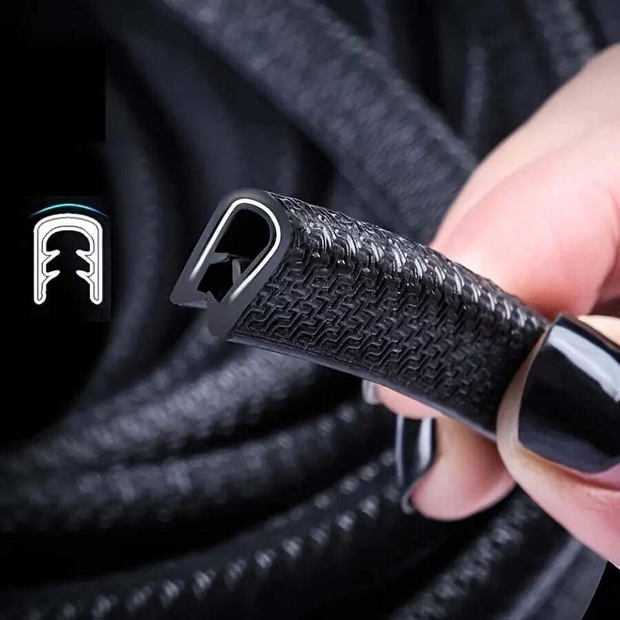 1M Metal door edge protectors, door drop strips, acoustic and dust ...