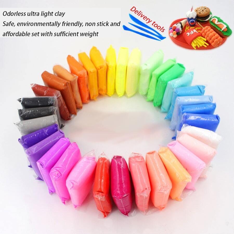 1pc 12 Colors Ultra Light Modeling Clay | SHEIN USA