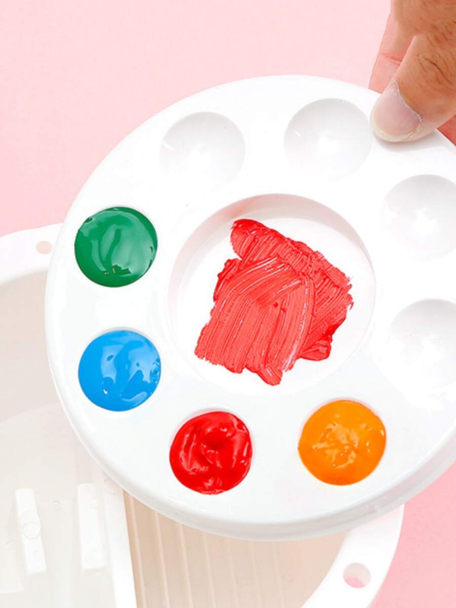 1pcs Paint Brush Basin, Painting Brush Washer, Multifunctional Circular ...