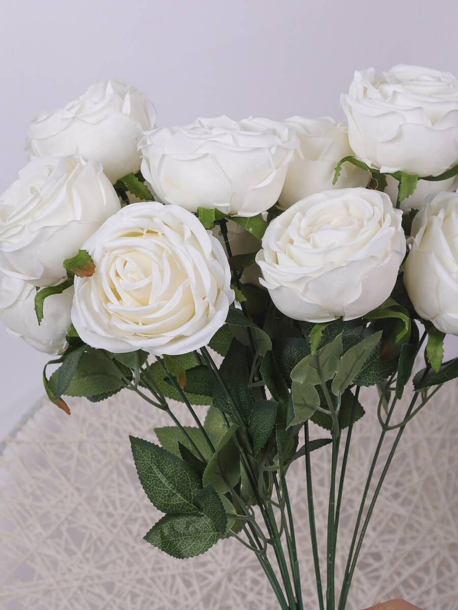 1 Bunch Of Artificial Fragrant Roses | SHEIN UK