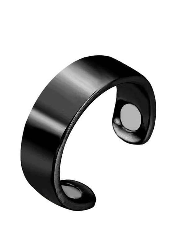 1pc Fashion Lymphatic Drainage Therapy Magnetic Ring For Men Women ...