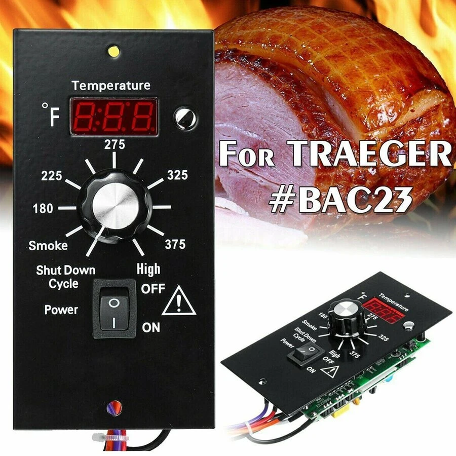 Kitchen Digital Thermostat Control Board Accessories Pellet Grill For ...