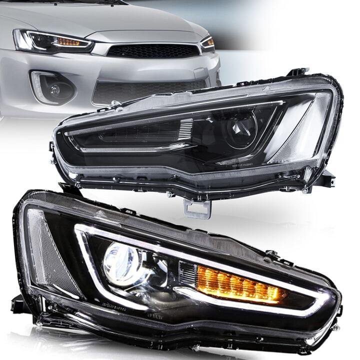 Vland Full LED Headlight For Mitsubishi Lancer EVO X, 57% OFF
