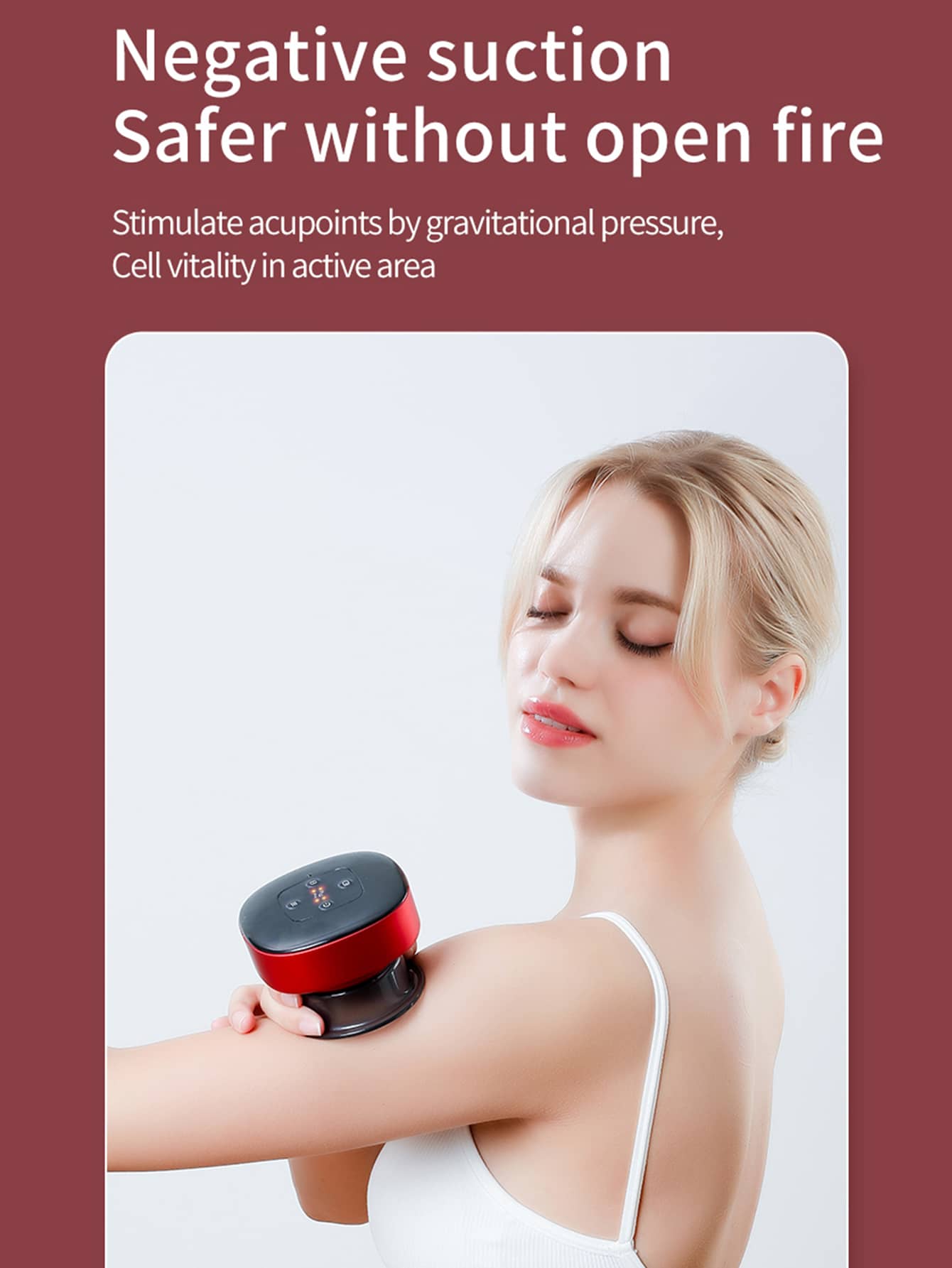 Smart Vacuum Cupping Gua Sha Device, Household Electric Cupping Device ...