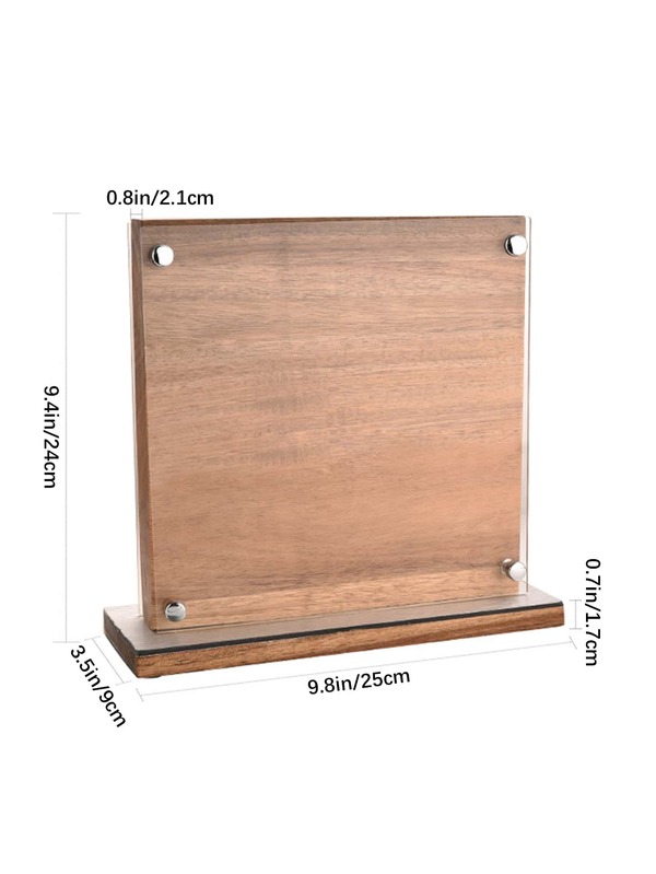 Magnetic Knife Block with Acrylic Shield, Double Side Kitchen Knife ...
