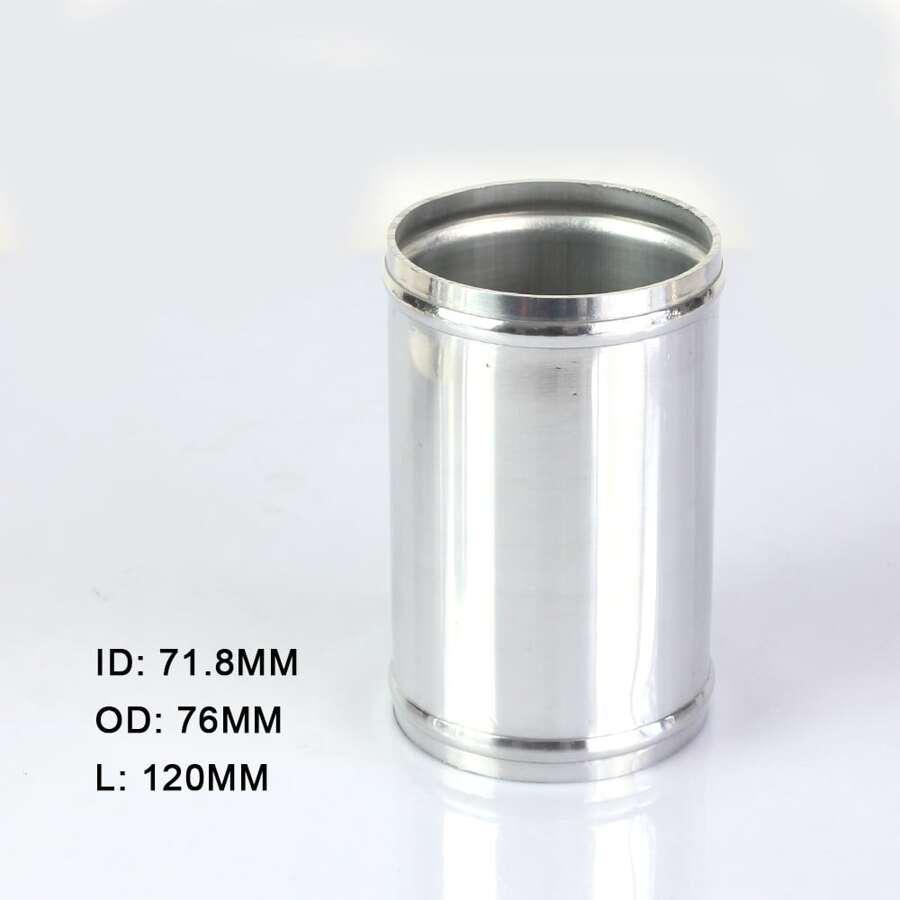 Car Intake Air Filter Connector Pipe Hose Adapter Joiner Pipe Aluminum ...