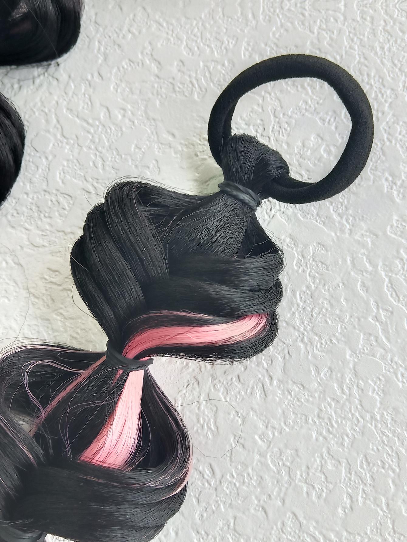 2 Ladies Bubble Braids, 15.35-inch, Strap-style Twist Braids, Lantern ...