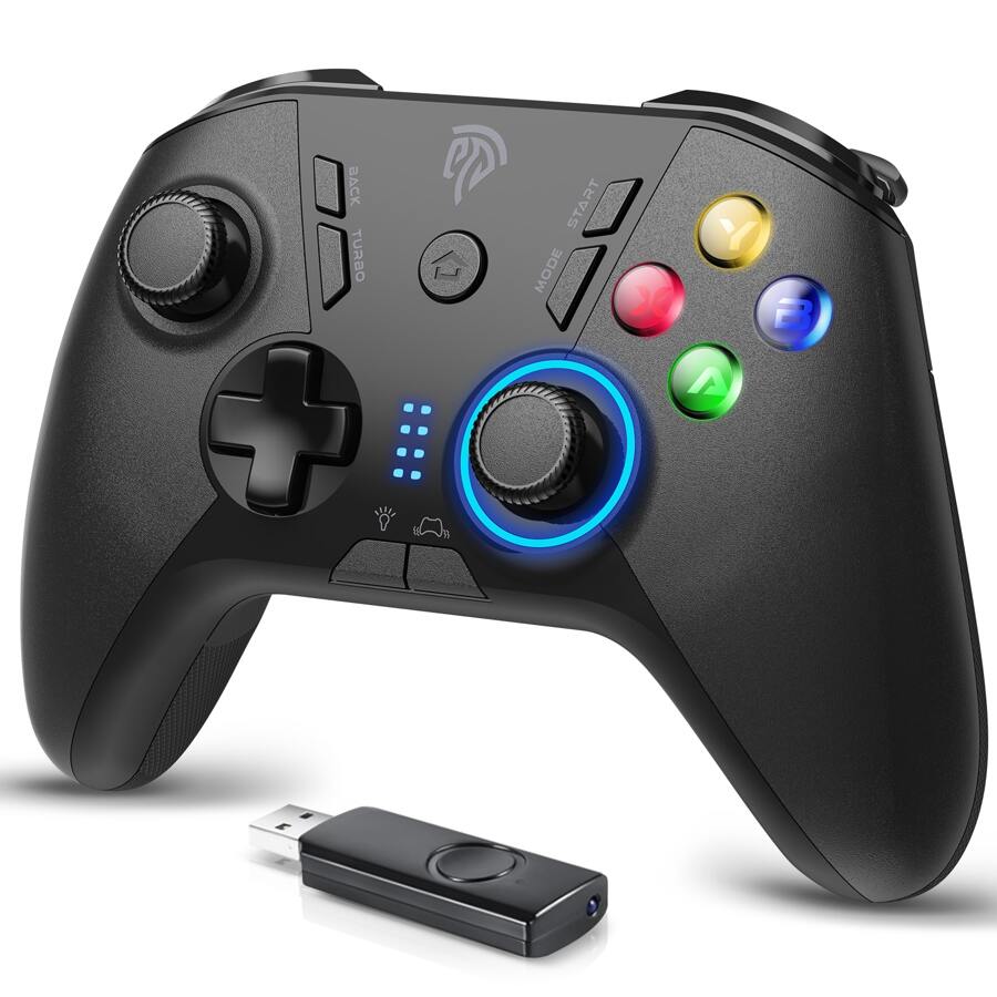 EasySMX 9110 Wireless Gaming Controller for Windows PC/Steam Deck/PS3/Android TV BOX Gamepad ...