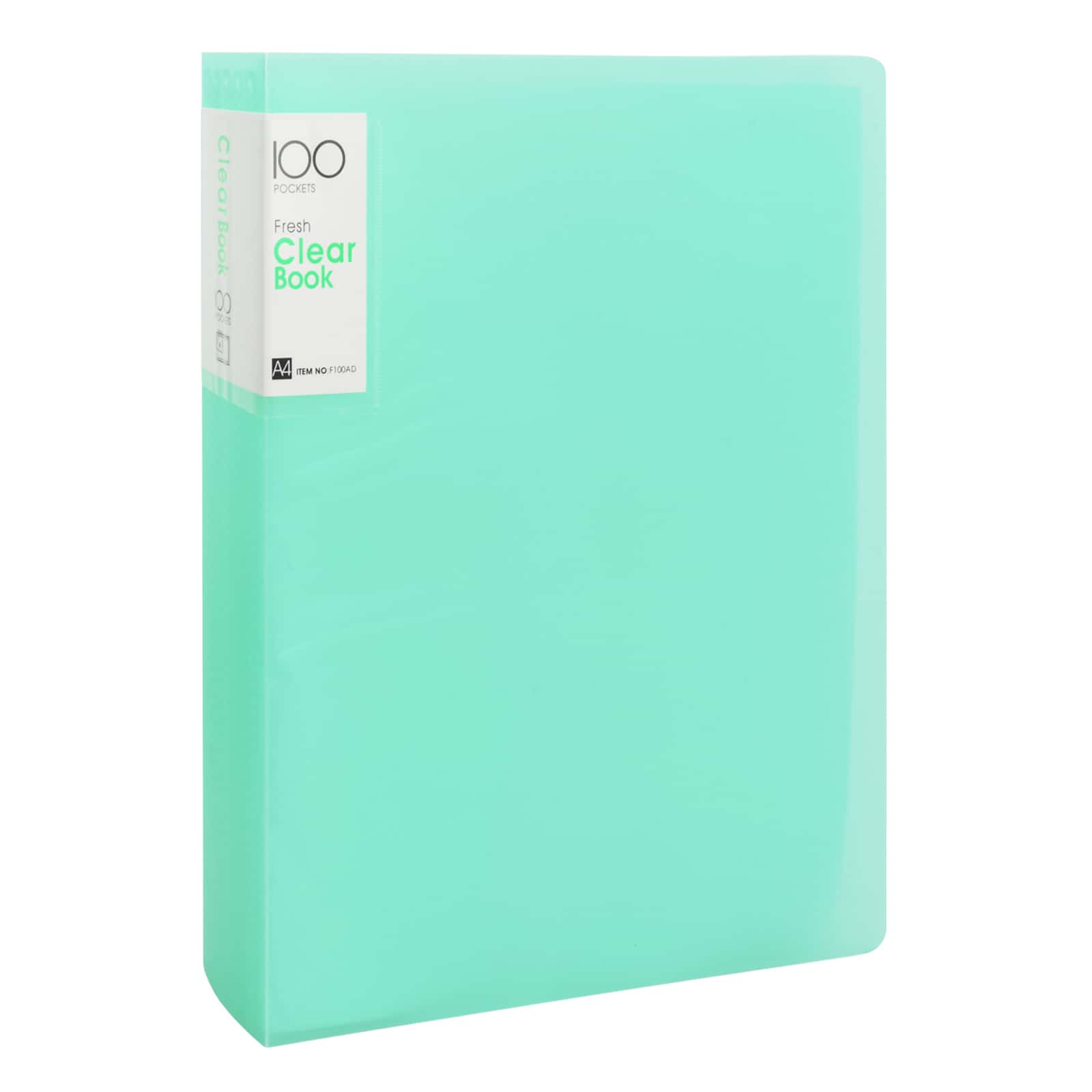 A4 Display Book with Clear Pockets 100 Pockets A4 Presentation Folder ...
